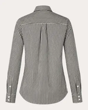 VERDELIMON Marion Striped Shirt With Cherry Charms
