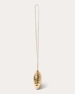 Simkhai Monet Shell Clutch In Tone Metal - Gold