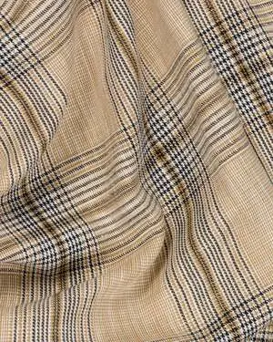 Simkhai Burke Plaid Draped Midi Dress - Multicolor