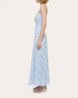 Simkhai Annalise Strapless Midi Dress