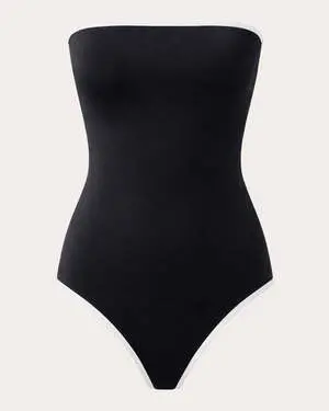 VERDELIMON Tijuana Strapless One-piece - Black