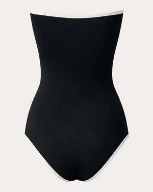 VERDELIMON Tijuana Strapless One-piece - Black
