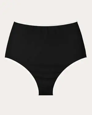 VERDELIMON Oasis High-rise Bikini Bottoms - Black