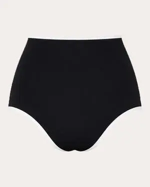 VERDELIMON Oasis High-rise Bikini Bottoms - Black