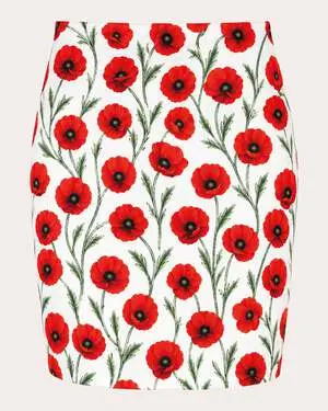 VERDELIMON Floral Mini Pareo - Red