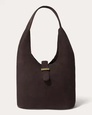 Simkhai Khai Suede Shoulder Bag - Brown