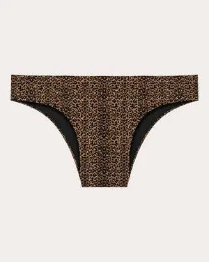 VERDELIMON Tunas Leopard Bikini Bottoms - Brown