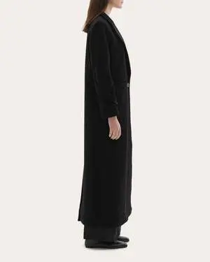 JOAEN Mylah Wool Cashmere Single-breasted Coat