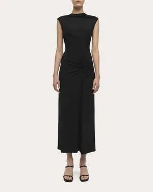 Simkhai Acacia Jersey Draped Maxi Dress
