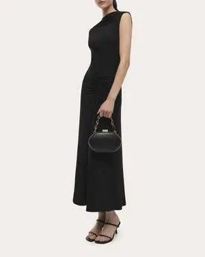 Simkhai Acacia Jersey Draped Maxi Dress