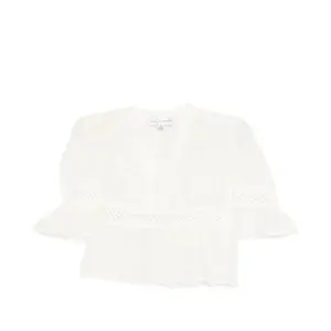 WE ARE KINDRED Josephine Silk Peplum Blouse