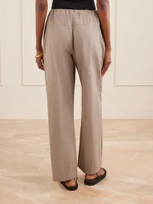 DEIJI STUDIOS Seam Organic Cotton Drawstring Pants