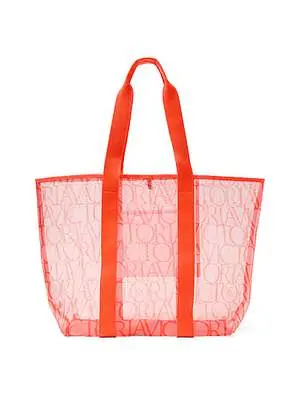 Victoria's Secret Mesh Carryall Beach Tote - Print