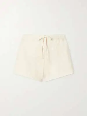 Suzie Kondi Cotton-bouclé Shorts - Ecru