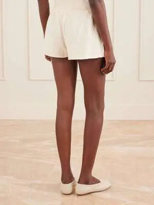 Suzie Kondi Cotton-bouclé Shorts