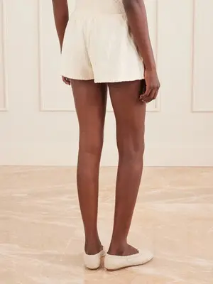 Suzie Kondi Cotton-bouclé Shorts
