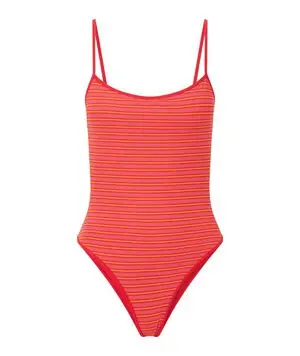 LIDO Trentasei Striped One-piece Swimsuit - Red
