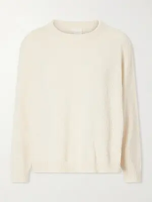 Suzie Kondi Kismet Knitted Cotton Sweater - Neutrals