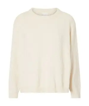 Suzie Kondi Kismet Knitted Cotton Sweater - Neutrals
