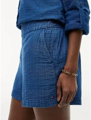 Tommy Hilfiger Crinkle Gauze Pull-on Shorts