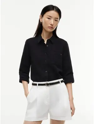 Tommy Hilfiger Gauze Roll-tab Pocket Shirt