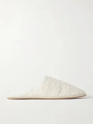 Gabriela Hearst Bristol Cashmere Slip-on Flats - Neutrals