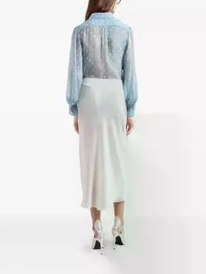 Nina Ricci Polka-dot Silk Shirt