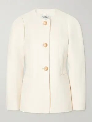 GABRIELA HEARST Gabriela Hearst Daelan Silk And Wool-Blend Jacket