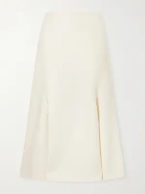 Gabriela Hearst Patterson Midi Skirt - Neutrals