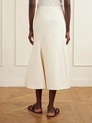 Gabriela Hearst Patterson Midi Skirt - Neutrals