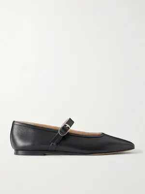 LE MONDE BERYL LE MONDE BERYL Leather Mary Jane Ballet Flats