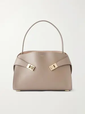 FERRAGAMO Small Hug Tote - Brown