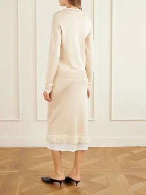 Bottega Veneta Knitted Silk Cardigan