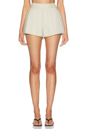 Coperni Multi Pleat Short - Beige