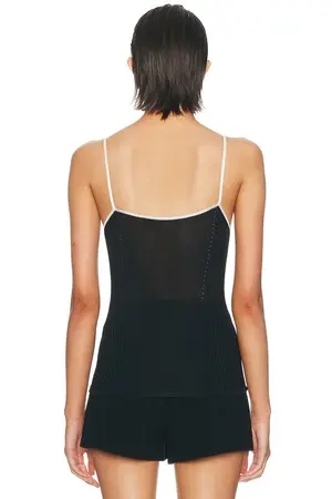 HIGH SPORT Slinky Tipped Tyler Cami Top