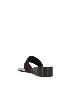 JUDE Lucille Wedge Sandal - Brown