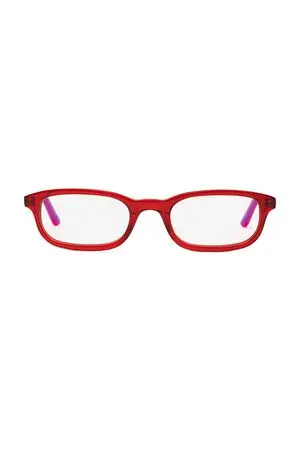BRU EYEWEAR Flossie Eyeglasses - Ruby Window