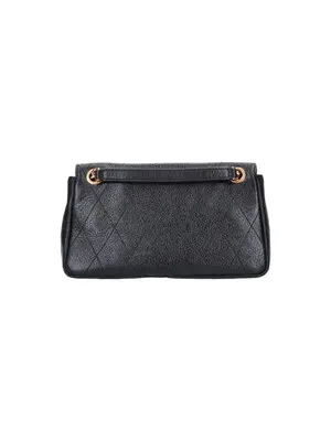 Tory Burch Charlie Small Shoulder Bag - Black