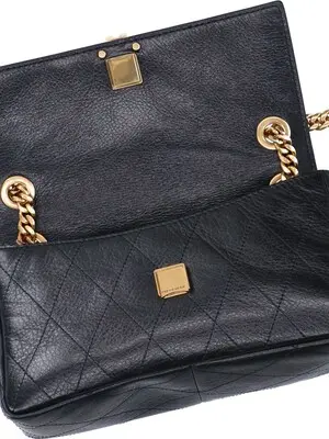 Tory Burch Charlie Small Shoulder Bag - Black