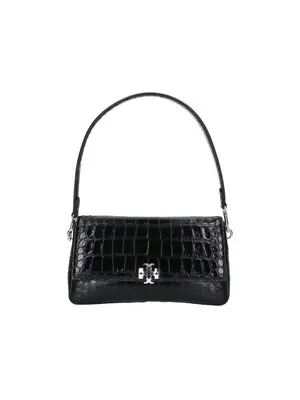 Tory Burch Charlie Small Shoulder Bag - Black