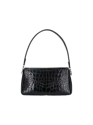 Tory Burch Charlie Small Shoulder Bag - Black