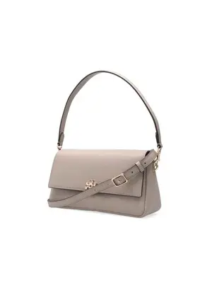 Tory Burch Charlie Small Shoulder Bag - Gray