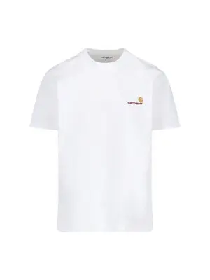Carhartt Work In Progress T-shirt "s/s American Script - White