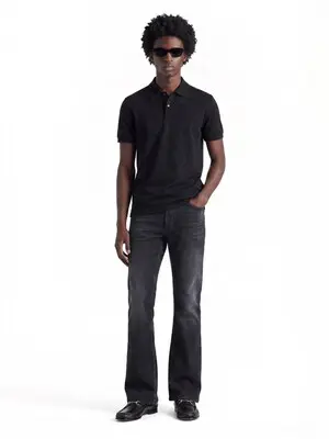 Gucci Flared Jeans 'web - Black