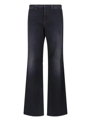 GUCCI Gucci Straight Leg Jeans With Web Detail