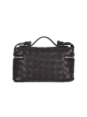 Bottega Veneta Mini Vanity Bag - Brown