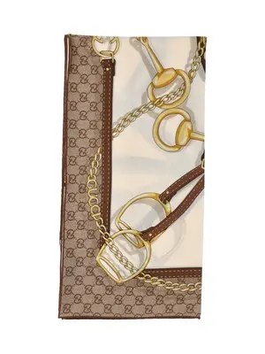 Gucci Silk Twill Printed Scarf - Multi