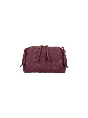 Bottega Veneta Concert" Clutch - Red