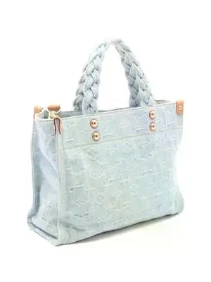 LOUIS VUITTON Monogram Let-go Tote Bag - Blue