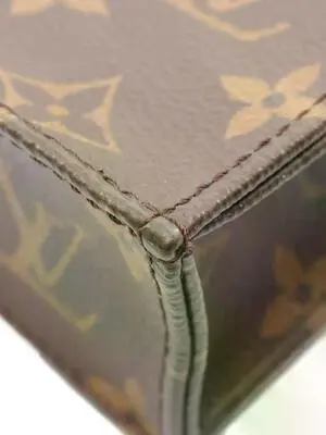LOUIS VUITTON Monogram Petite Sac Plat Tote Bag